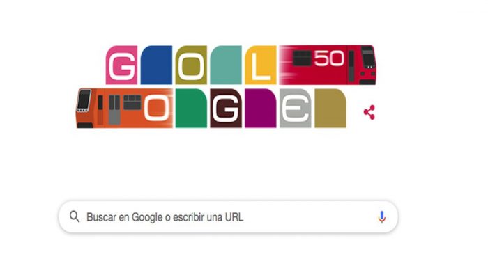 El Doodle con el que Google celebra los 50 años del Metro | El Tecolote
