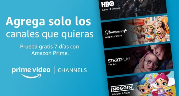 ¿Qué canales puedes ver con Prime Video Channels, de Amazon?